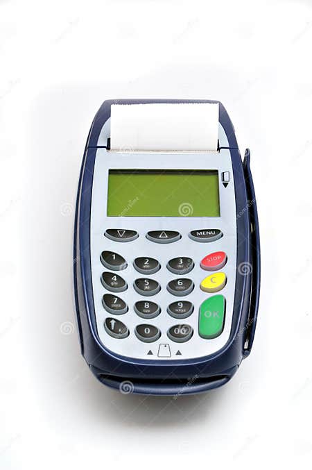 Payment terminal stock image. Image of security, banking - 7887367