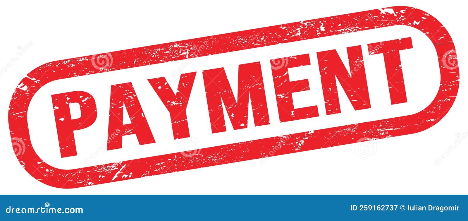 PAYMENT, Text Written on Red Stamp Sign Stock Image - Image of payment ...