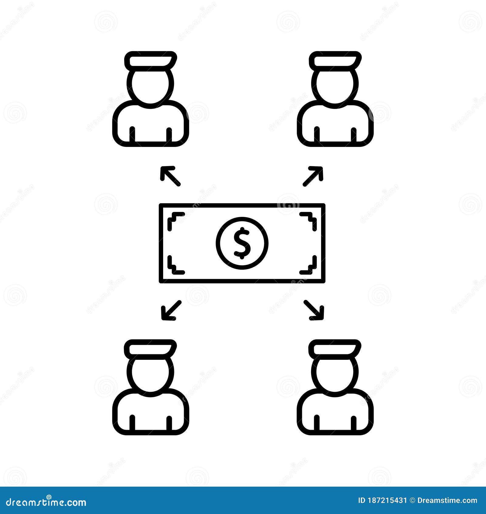 Payout Icon in Trendy Flat Style, for Your Web Design, Vector ...