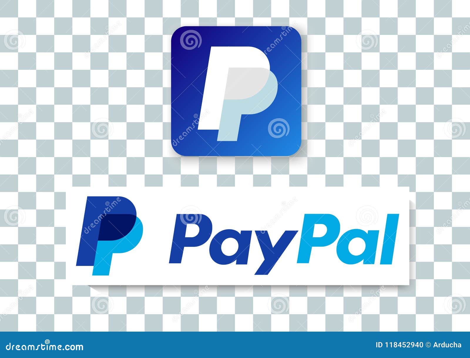 Paypal imagen editorial. Ilustración de paga, icono - 118452940