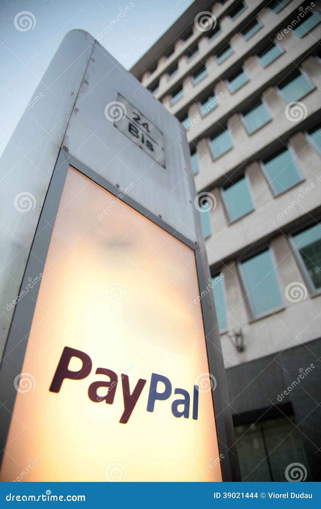 Paypal branch editorial stock image. Image of business - 39021444
