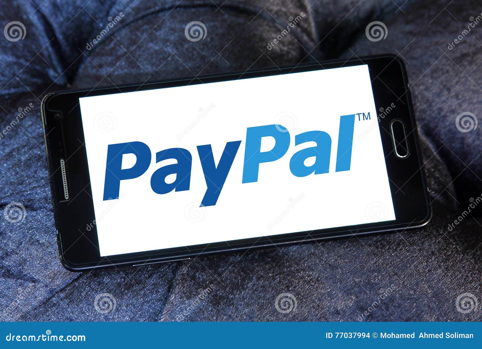 Paypal Electronic Bank Logo Editorial Stock Image - Image of icon ...