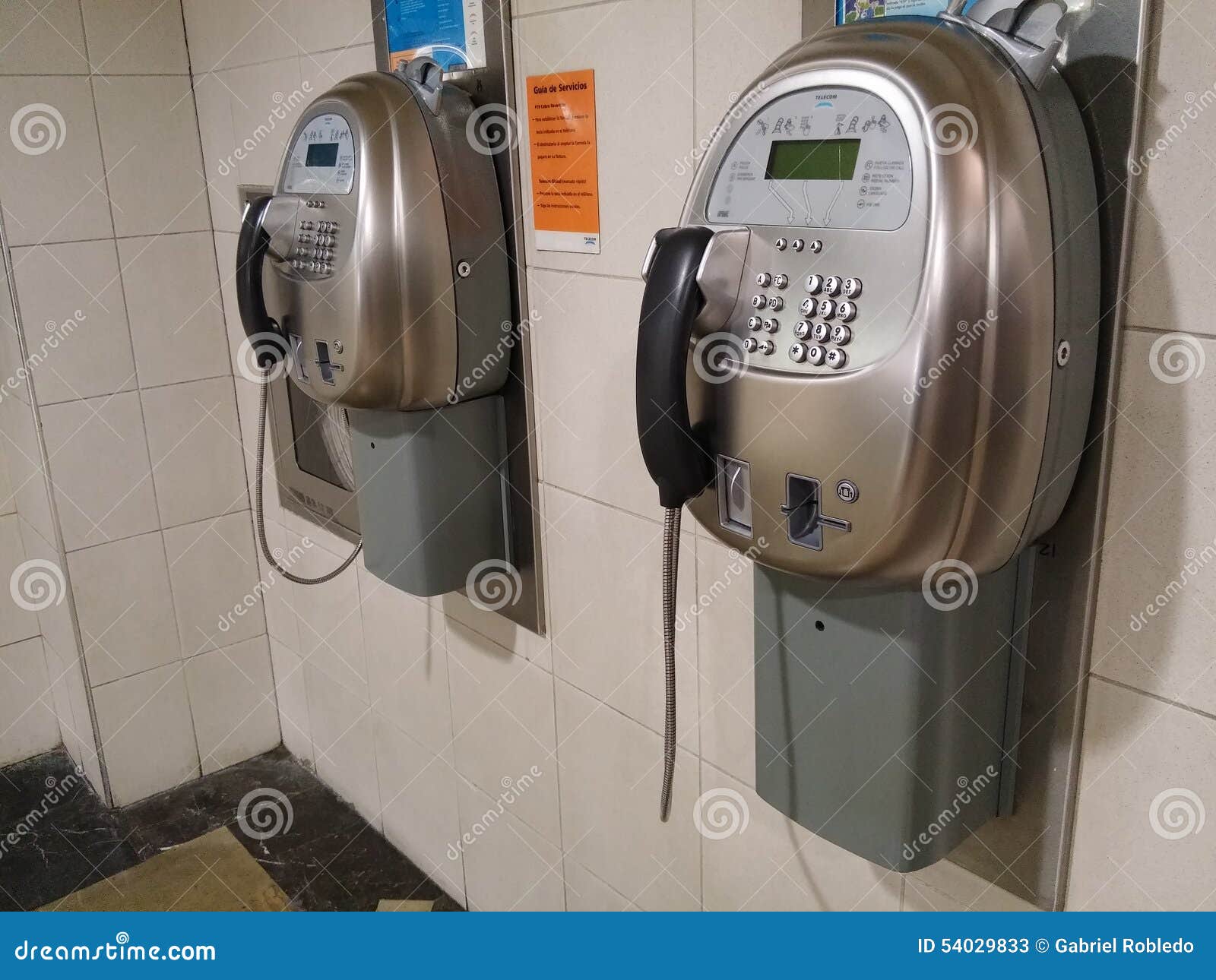 Payphones editorial stock photo. Image of receiver, public - 54029833