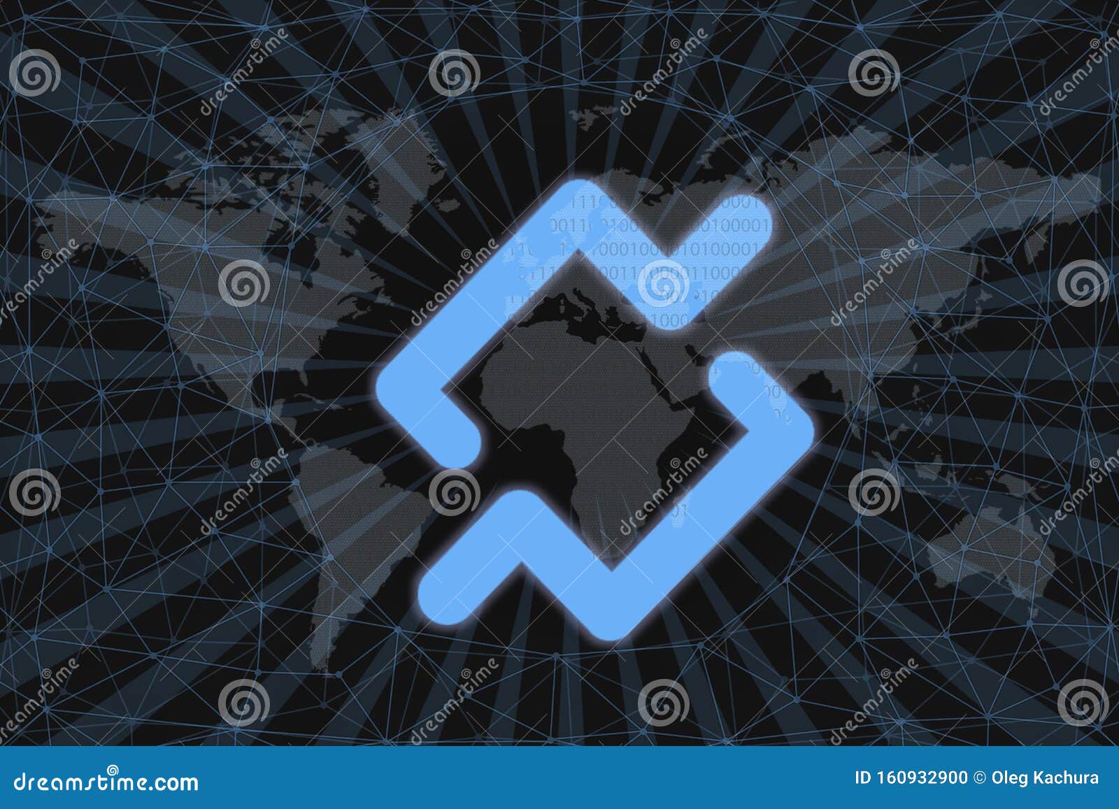 PayPie PPP Abstract Cryptocurrency. With A Dark Background And A World ...