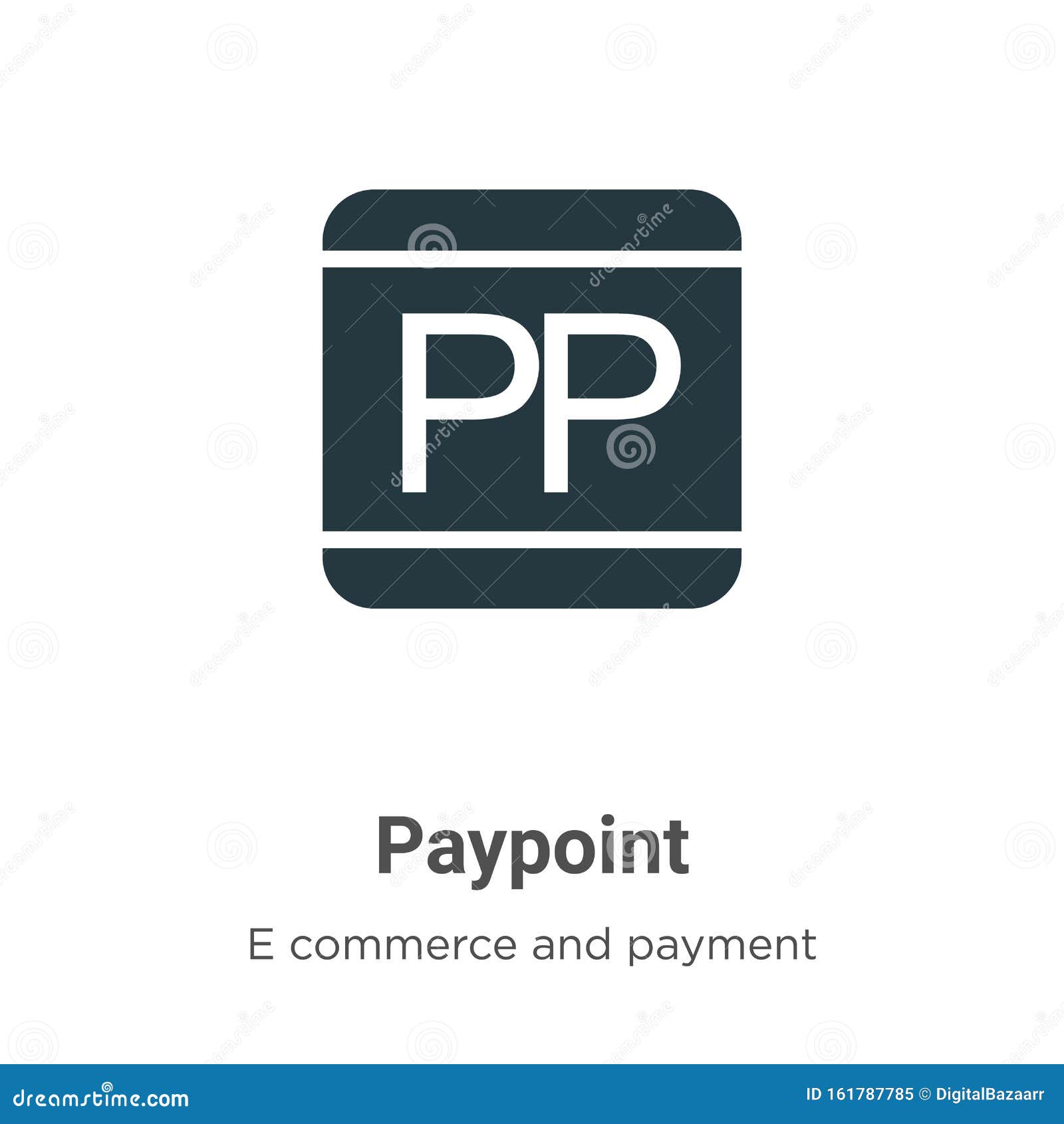 Paypoint Vector Icon On White Background. Flat Vector Paypoint Icon ...