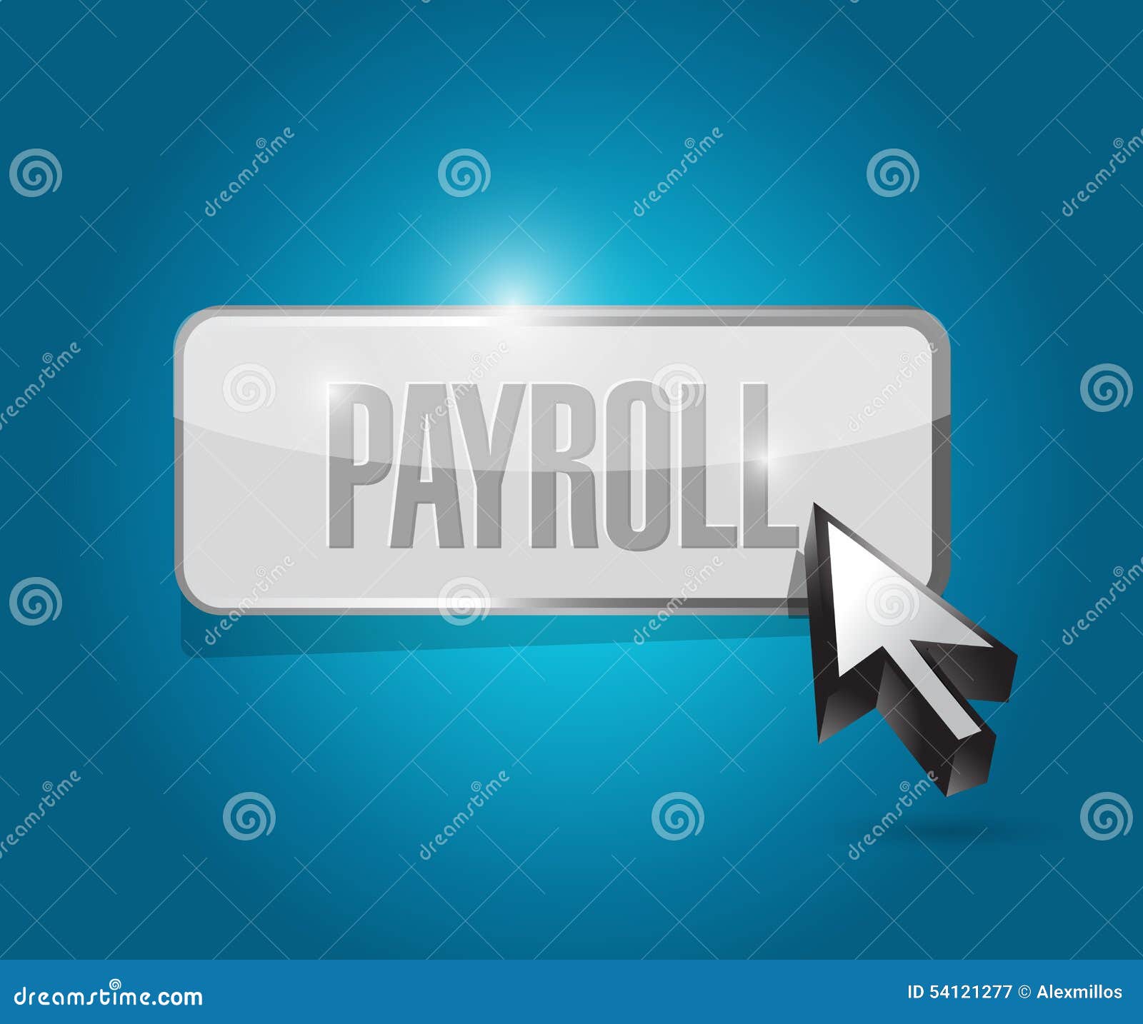 Payroll Button Sign Concept Illustration Stock Illustration ...