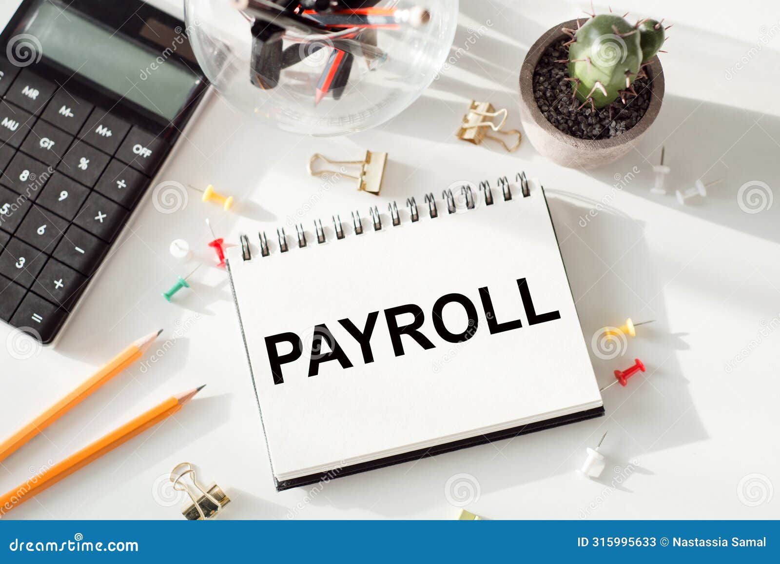 Payroll Concept. Chart With Keywords And Icons. Text On Note Sheet ...