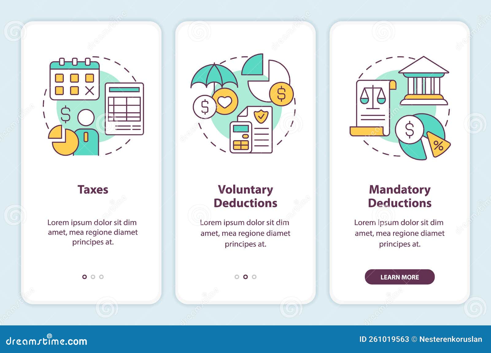 Payroll Deductions Types Circle Infographic Template Vector ... Payroll Deductions Types Circle Infographic Template Vector ...