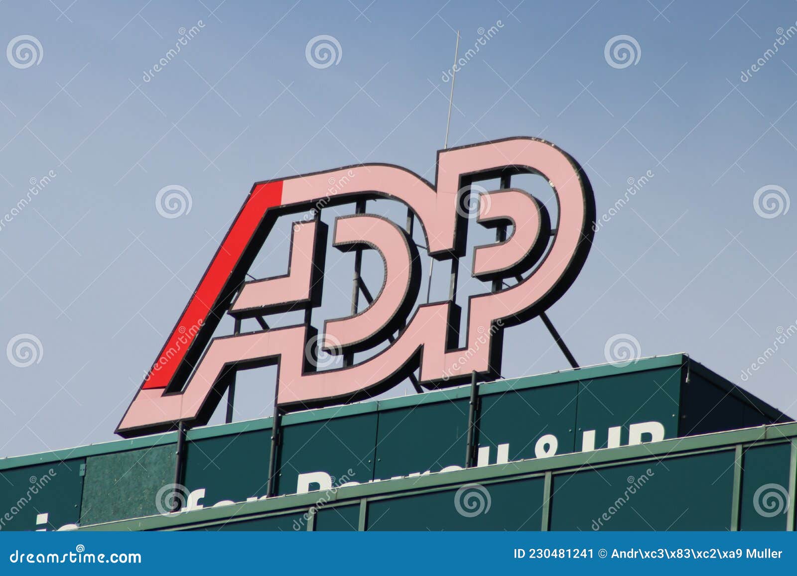 Payroll of HR Service Provider ADP in Rotterdam Crooswijk Editorial ...