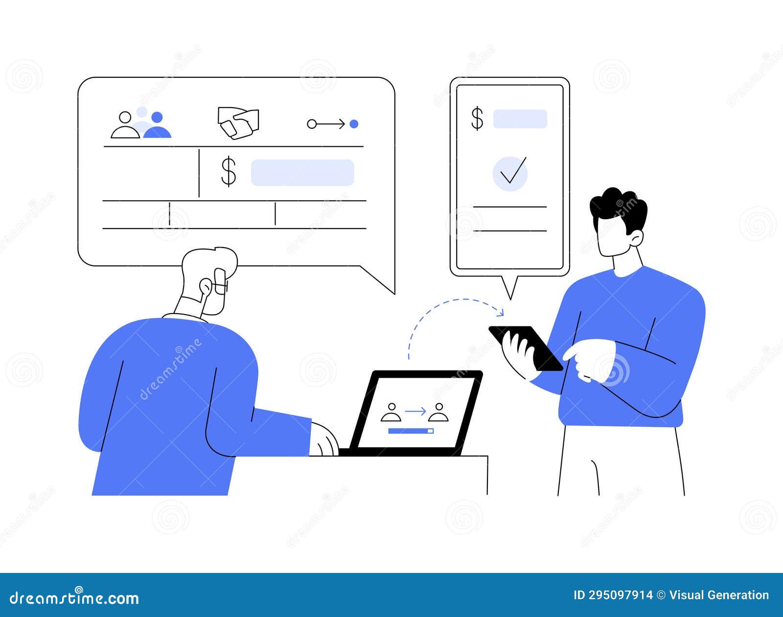 Payroll Processing Isolated Cartoon Vector Illustrations ...