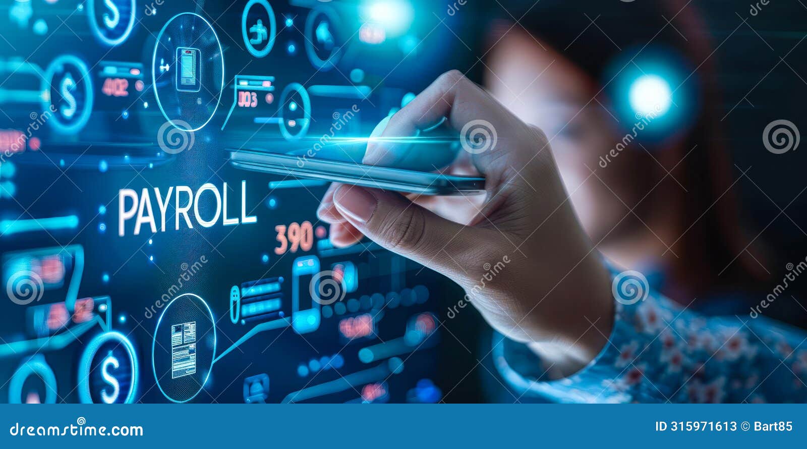 Payroll Technology Concept Integrated Smart Solutions for Efficient ...