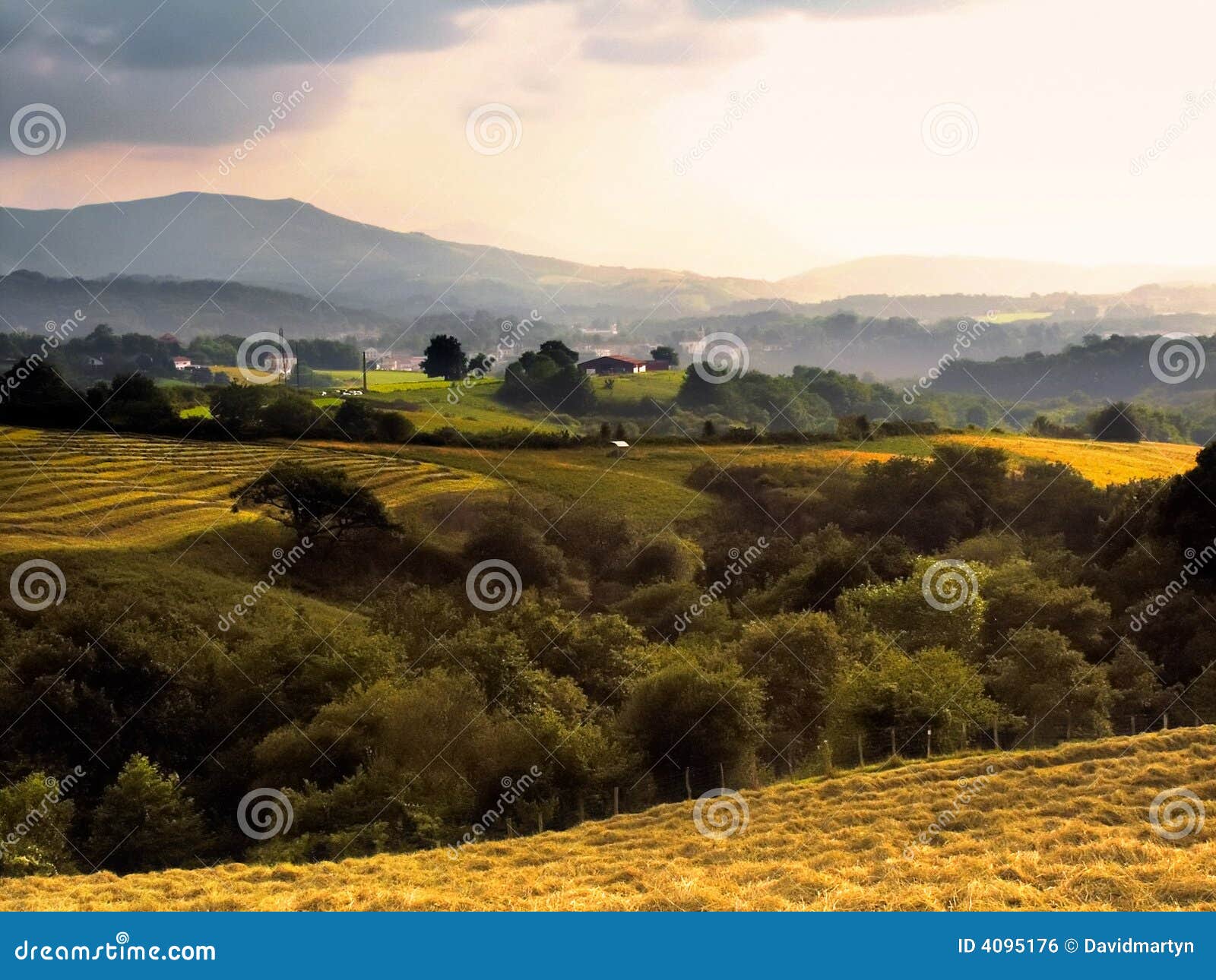Pays basque stock photo. Image of scenery, countryside - 4095176