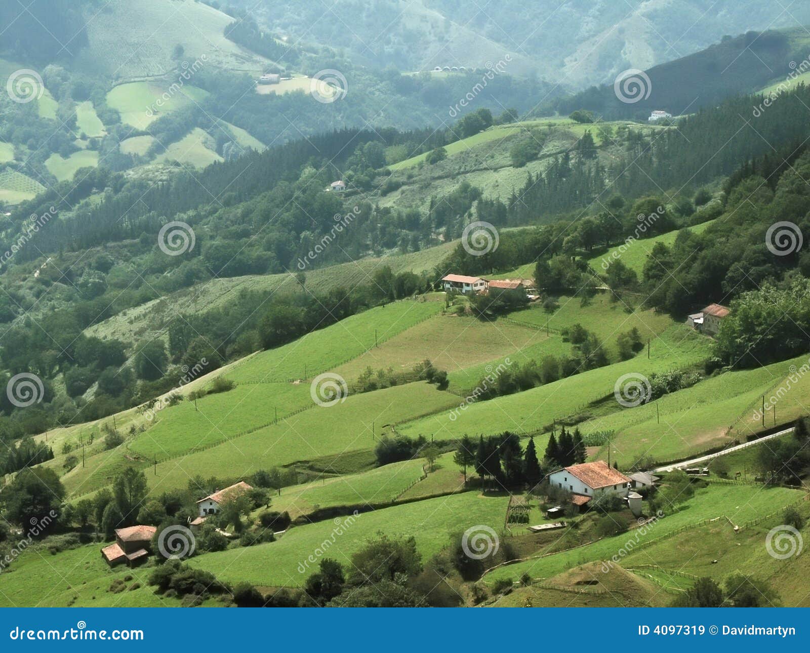 Pays basque stock image. Image of basque, scenics, pyrenees - 4097319