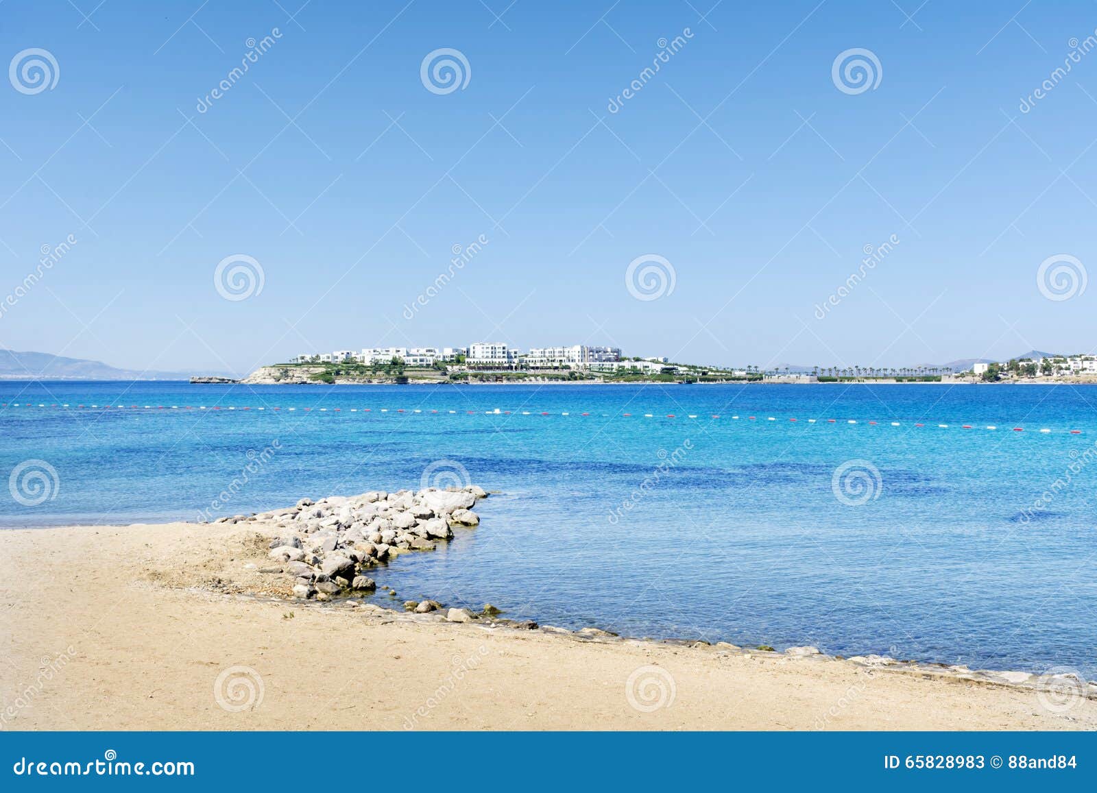 Paysage De Mer De Bodrum, Turquie Image stock - Image du nature, fond ...