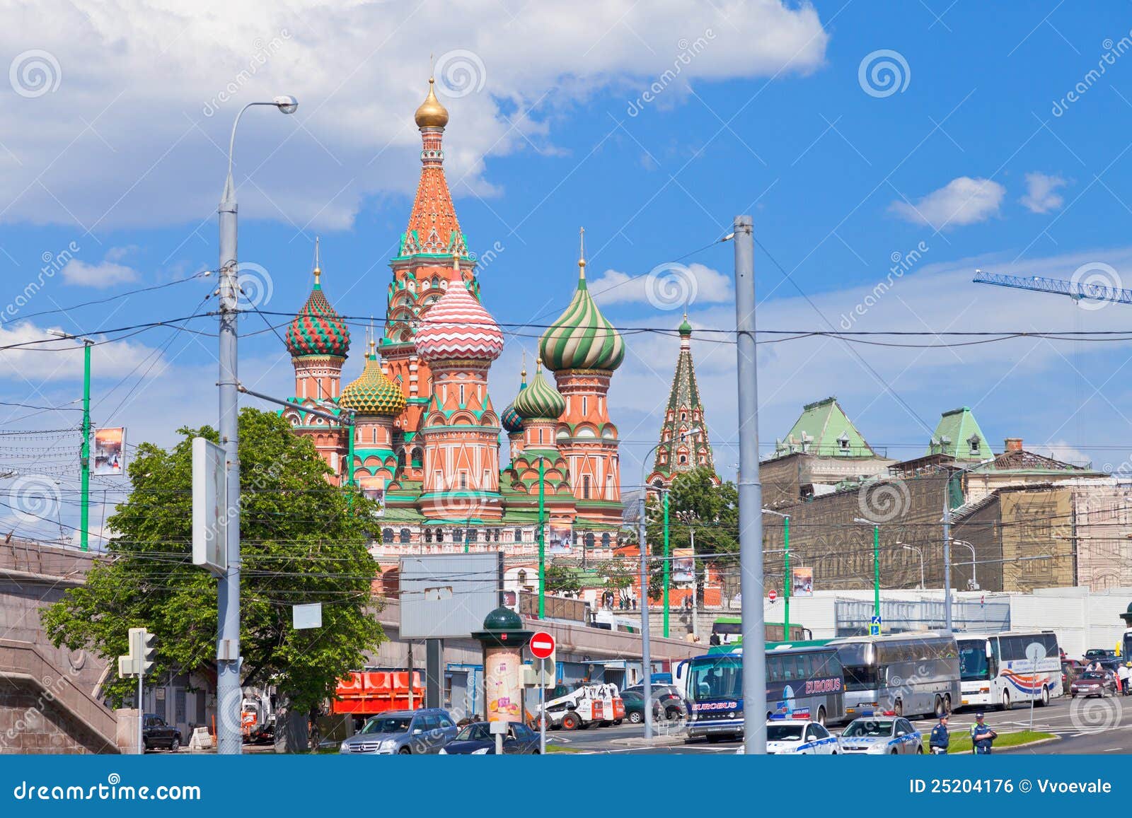 Paysage urbain de Moscou photo éditorial. Image du ornement - 25204176