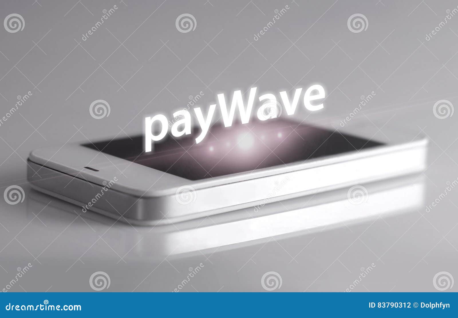 Paywave with smartphone stock photo. Image of phone, transmit - 83790312