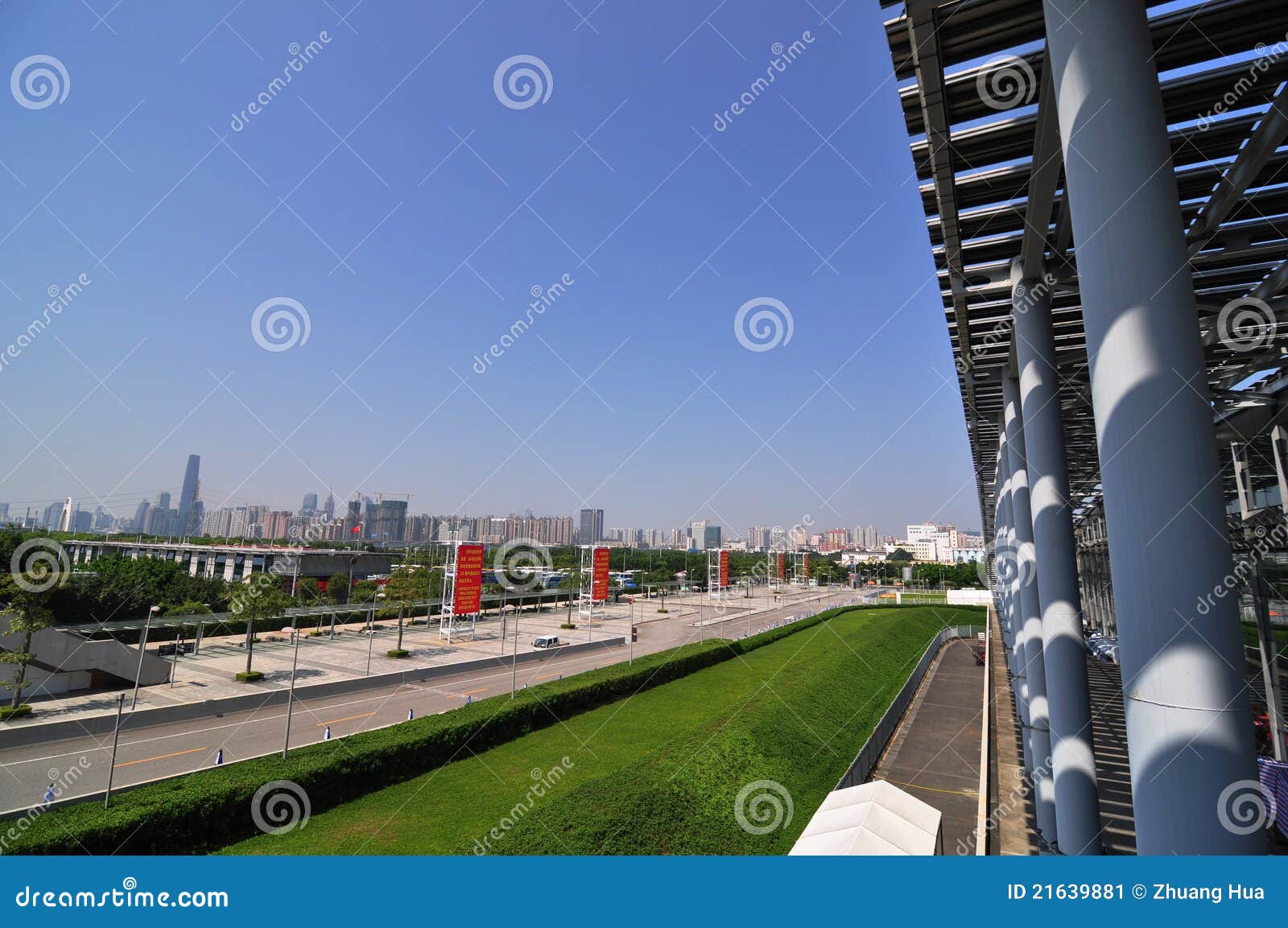 Pazhou Complex editorial photo. Image of meeting, chinese - 21639881