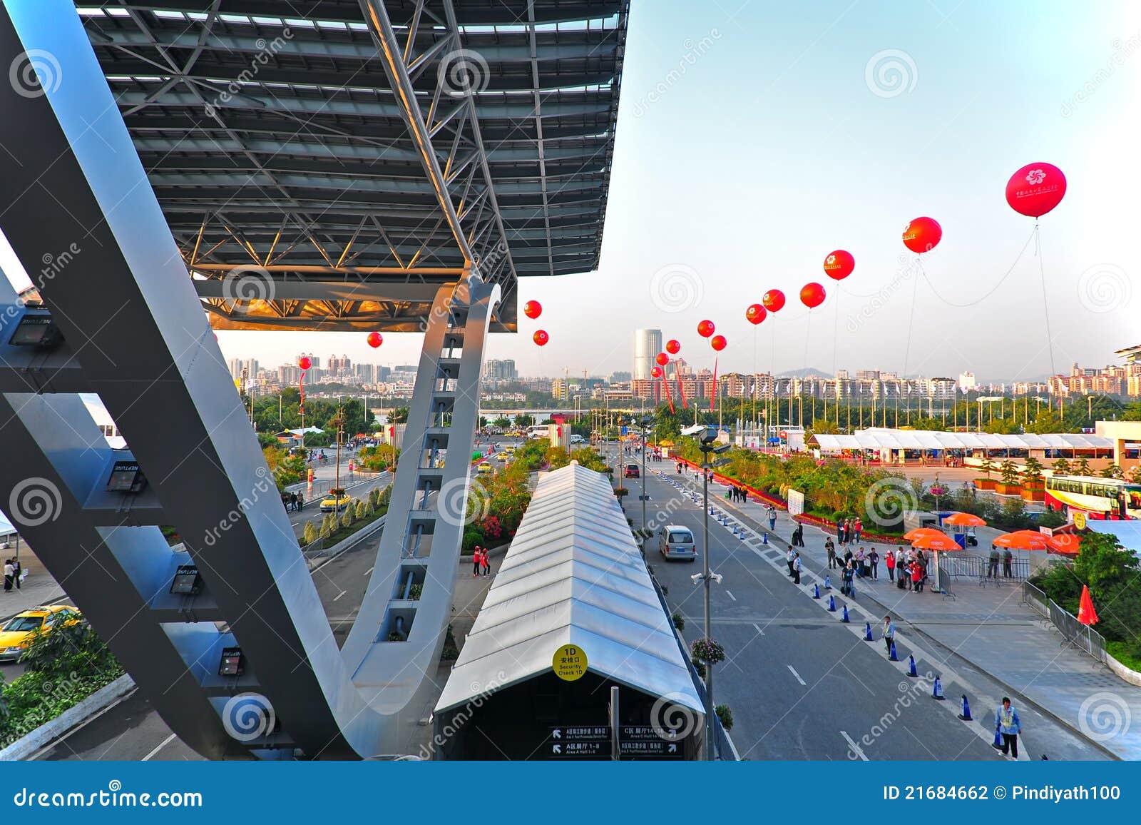 Pazhou Complex Waiting Area Editorial Photography - Image of china ...