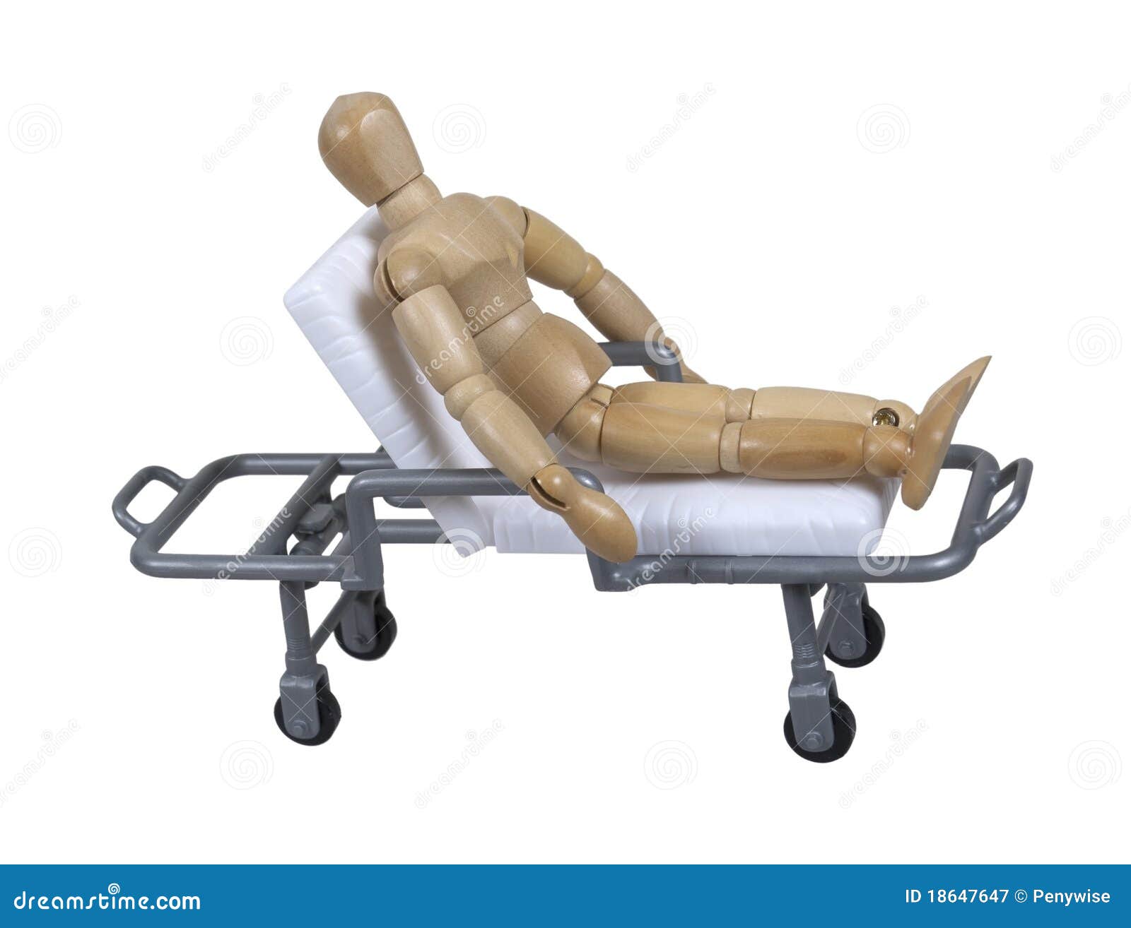 Paziente Sulla Barella Dell'ospedale Immagine Stock - Immagine di base ...