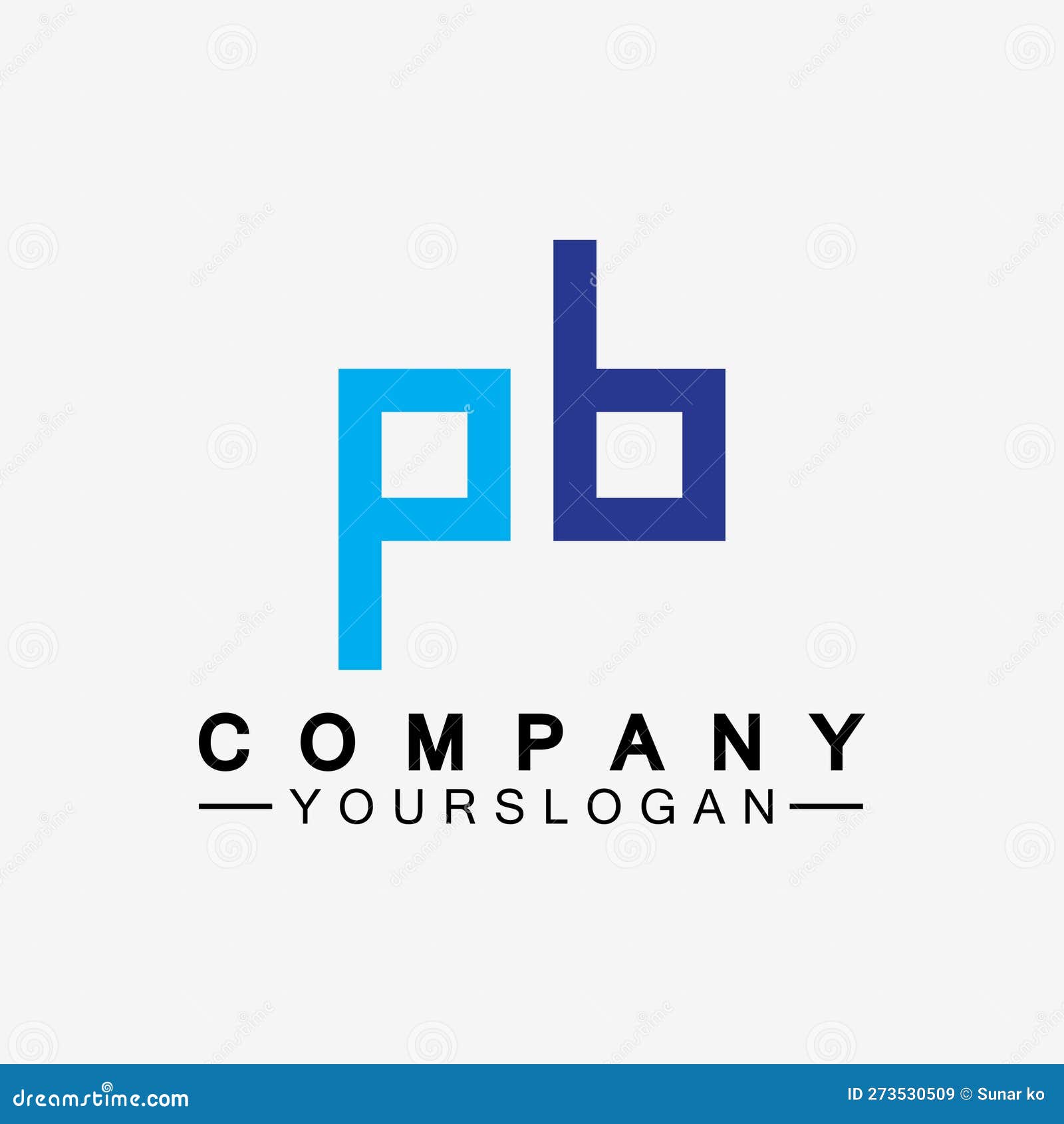 PB Letter Logo. Creative and Minimalist Letter BP PB Logo Design Stock ...