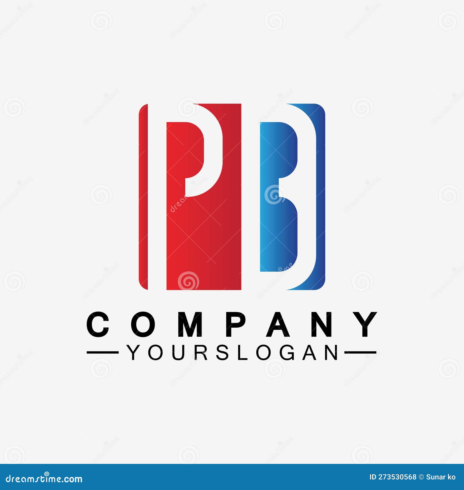 PB Letter Logo. Creative and Minimalist Letter BP PB Logo Design Stock Vector - Illustration of ...
