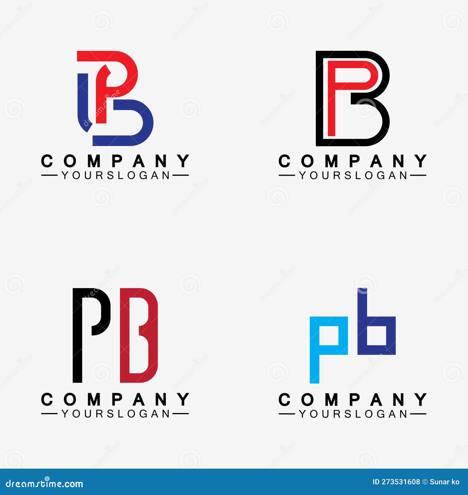 PB Letter Logo. Creative and Minimalist Letter BP PB Logo Design Stock ...