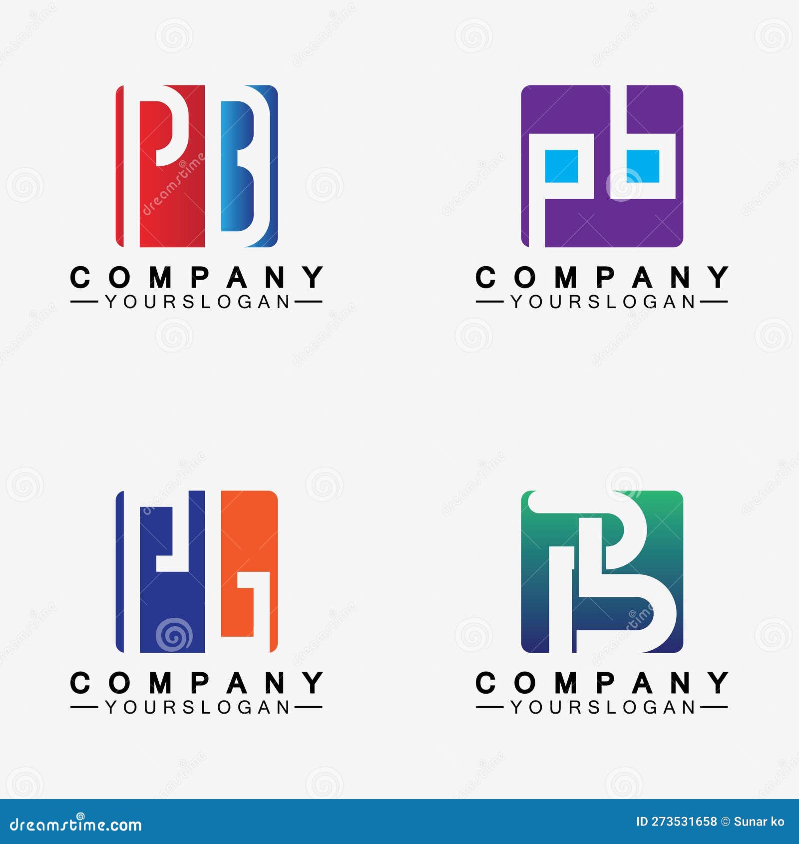 PB Letter Logo. Creative and Minimalist Letter BP PB Logo Design Stock ...