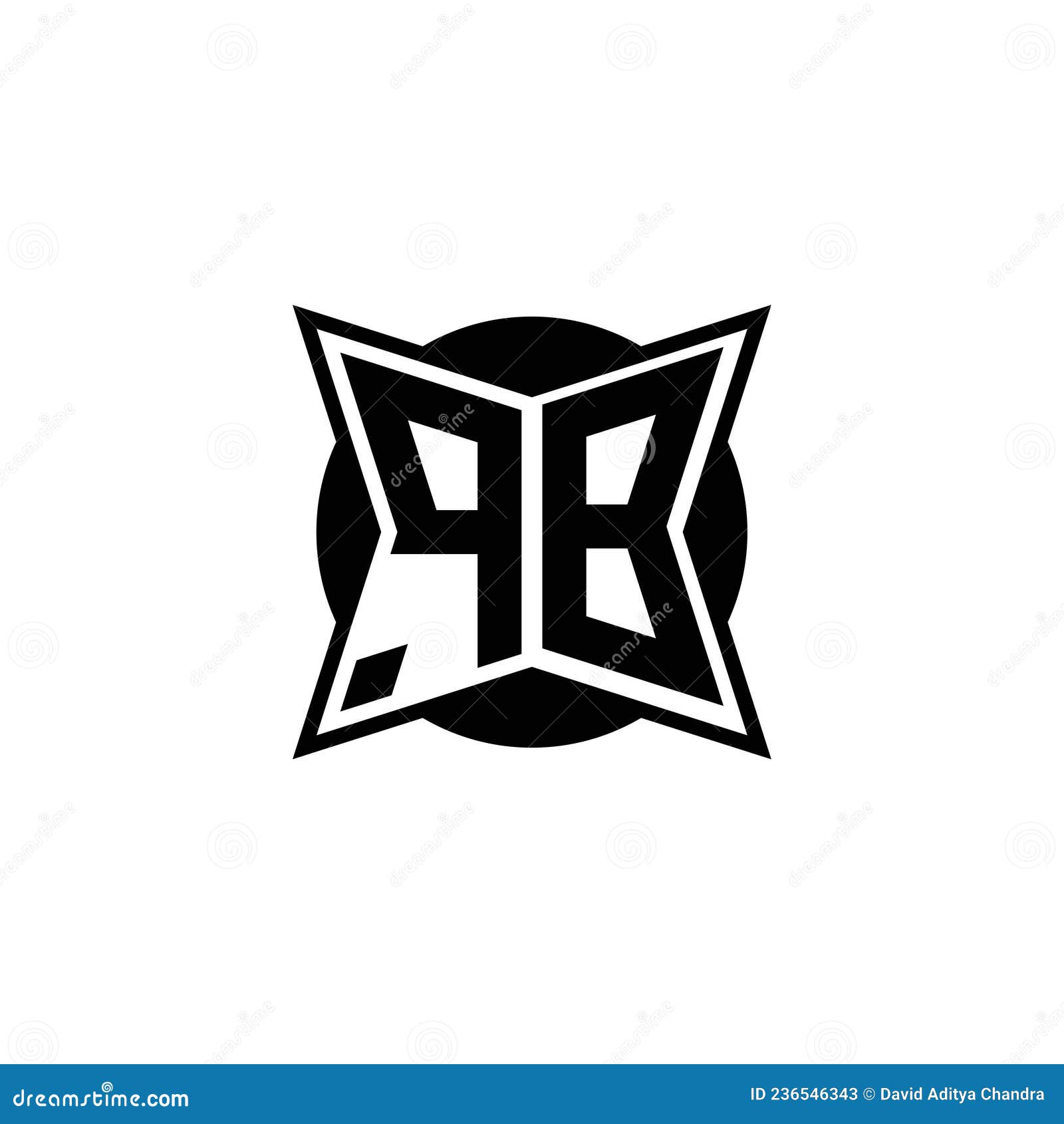 PB Logo Monogram Geometric Modern Design Stock Vector - Illustration of ...