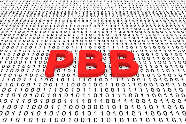PBB stock illustration. Illustration of online, render - 95374671