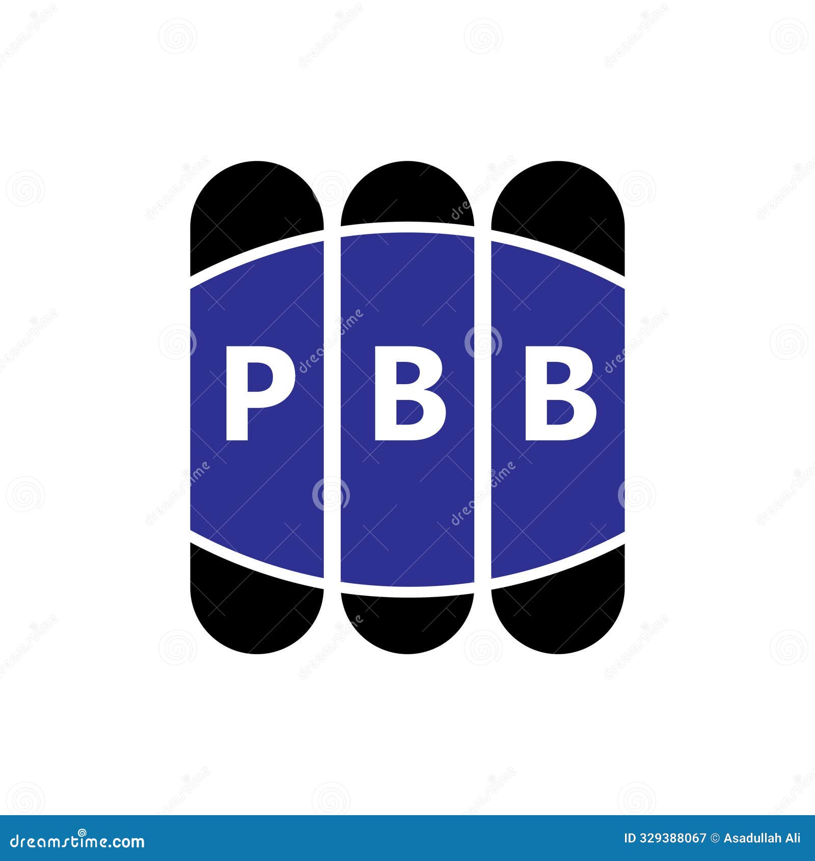 PBB Letter Logo Design On White Background. Creative Modern PBB Letter ...