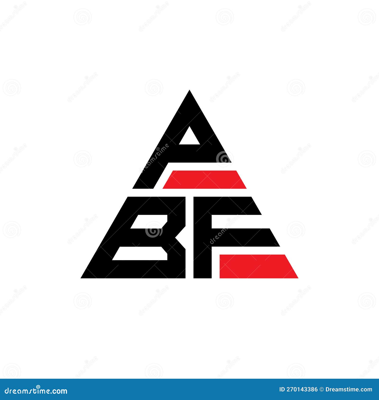 PBF Triangle Letter Logo Design with Triangle Shape. PBF Triangle Logo ...