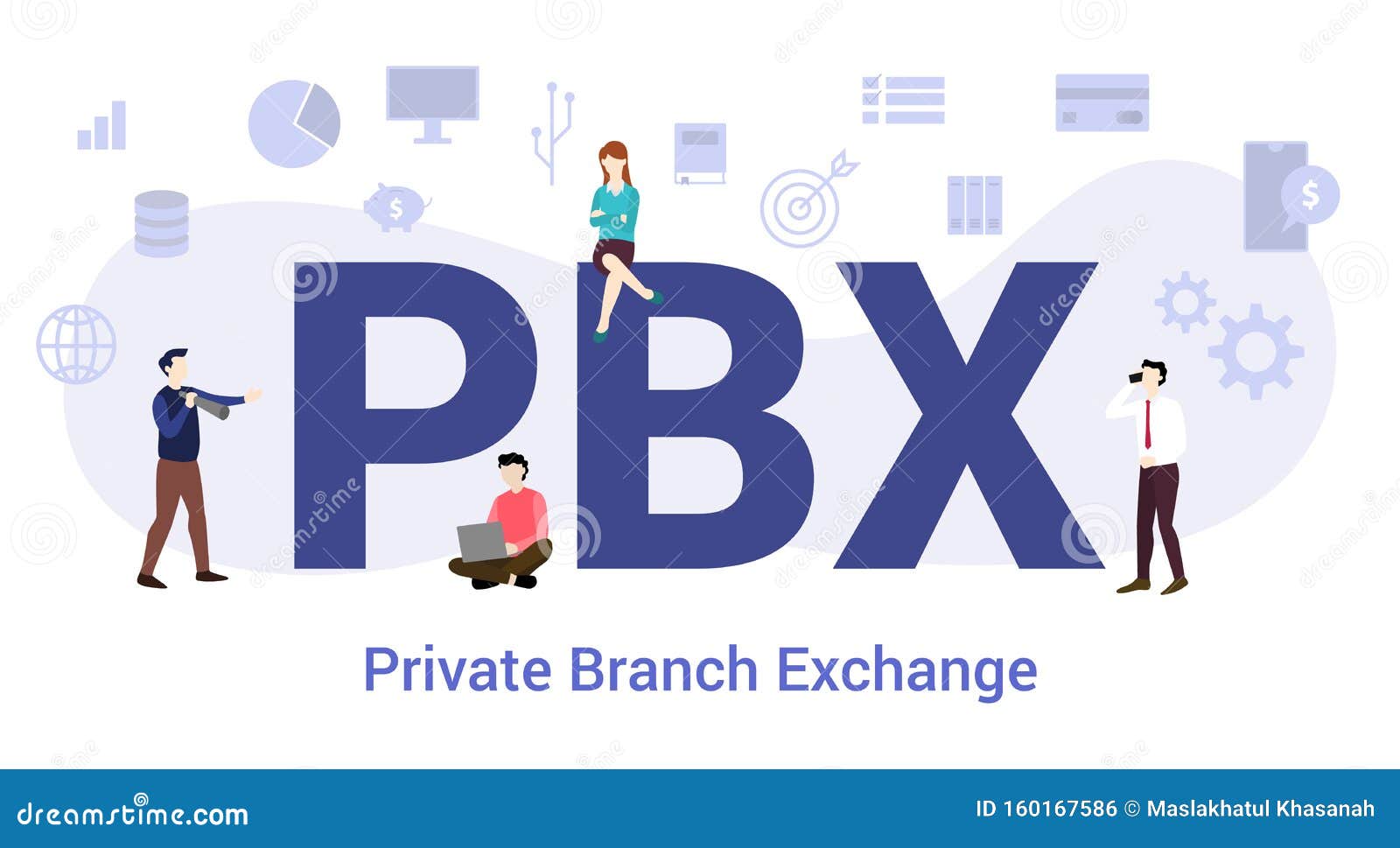 Pbx Private Branch Exchange Concept with Big Word or Text and Team ... Pbx Private Branch Exchange Concept with Big Word or Text and Team ...