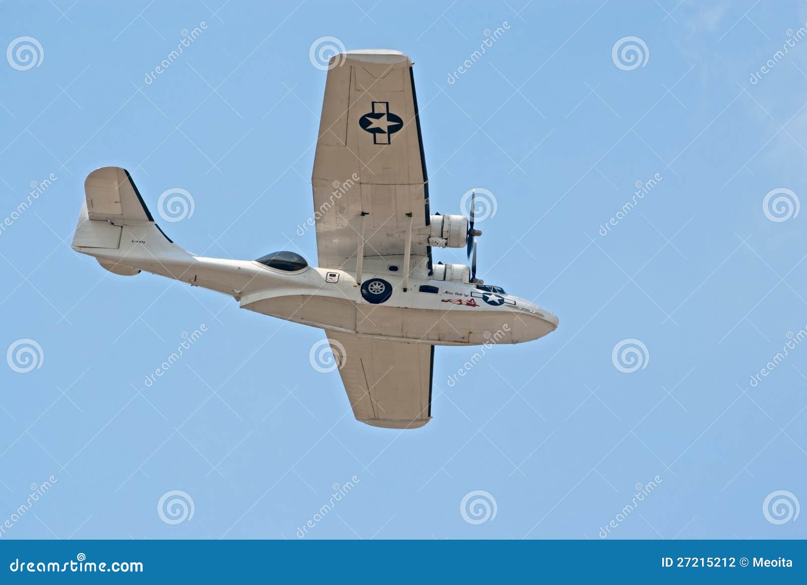 PBY Catalina seaplane editorial photography. Image of american - 27215212