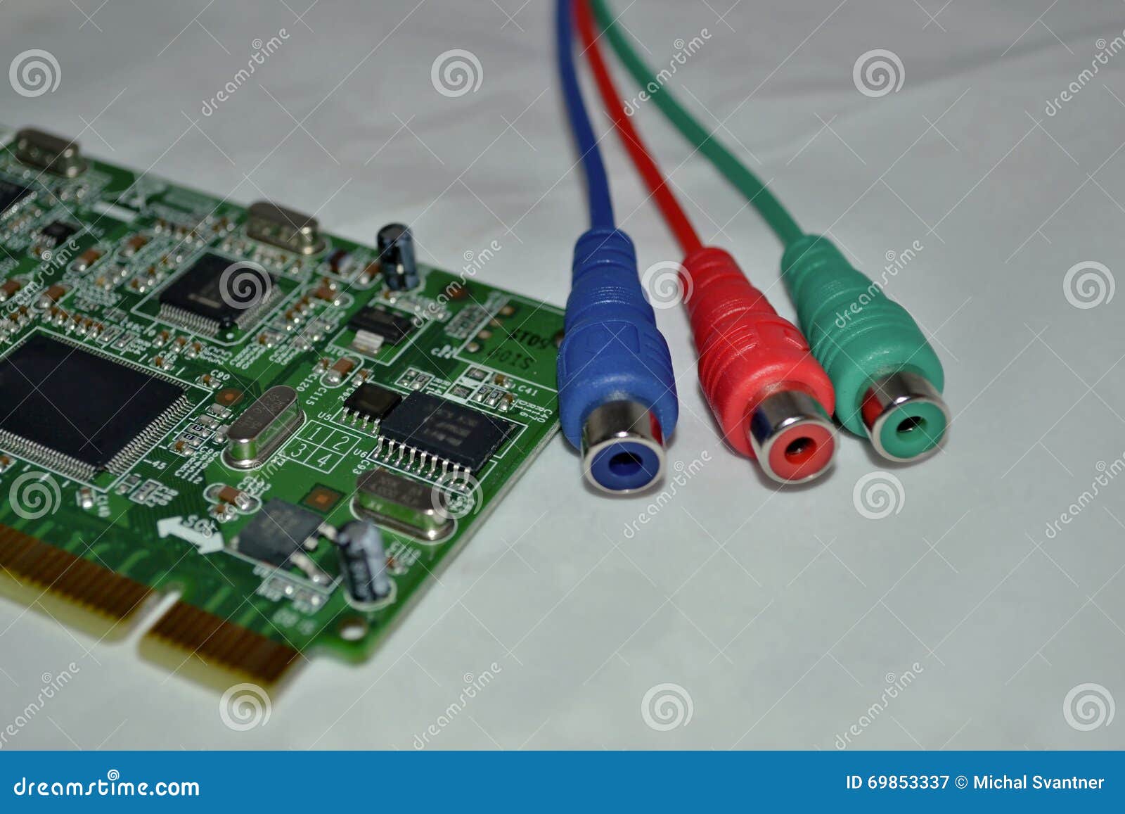 Cables With Terminals Used In Electrical Wiring System Stock Image ...