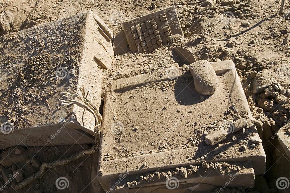 PC burial stock image. Image of hardware, computer, discovery - 507287