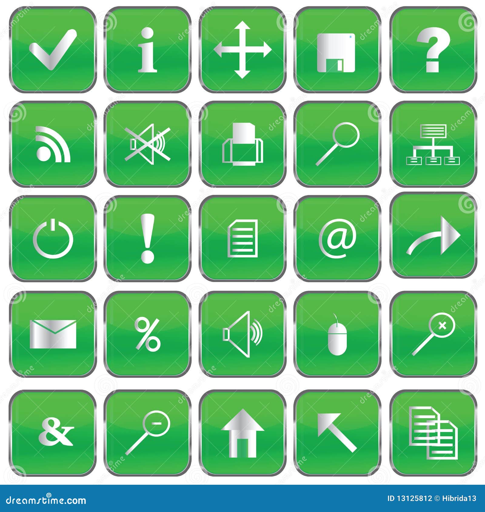 Pc buttons stock illustration. Illustration of printer - 13125812