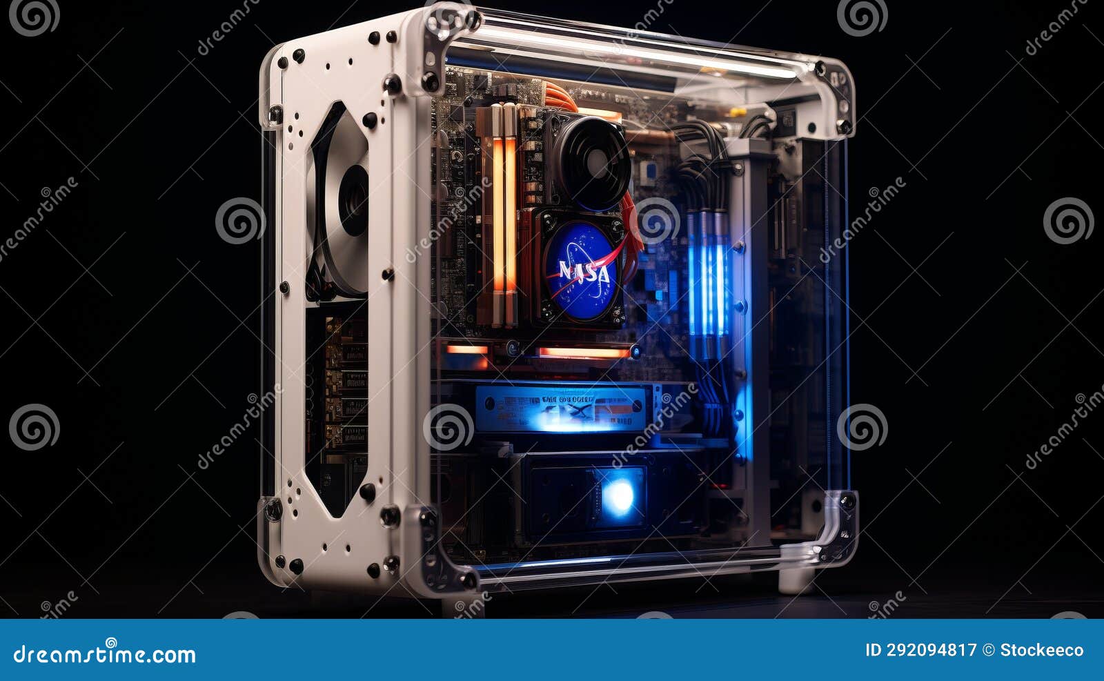 Benq Nasa Pc: Aetherclockpunk Precision Engineering with Transparent ...