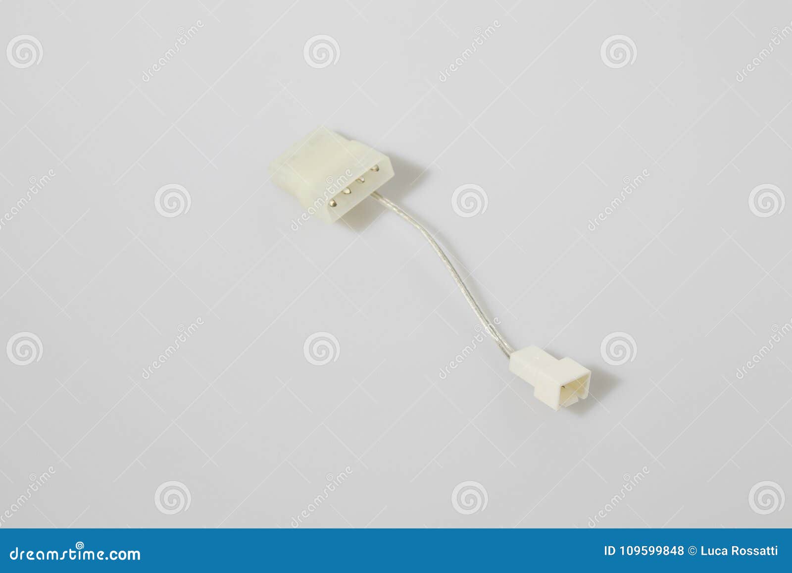 Pc Component Fan Connector Cable Stock Photo - Image of motherboard ...