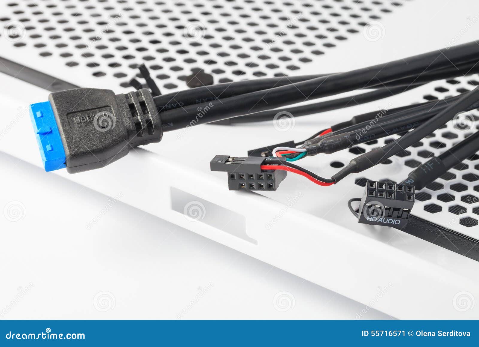 Standart PC Audio Cable Royalty-Free Stock Photo | CartoonDealer.com ...