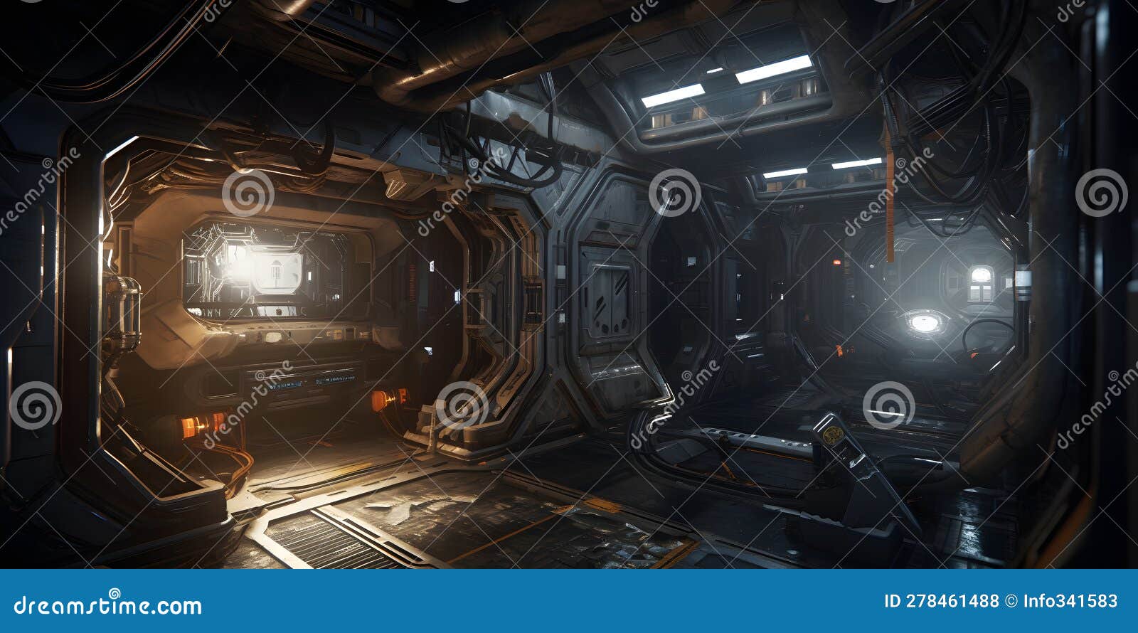 PC Gaming Sci-fi Setting Design a Spacecraft Hyper-realis One ...