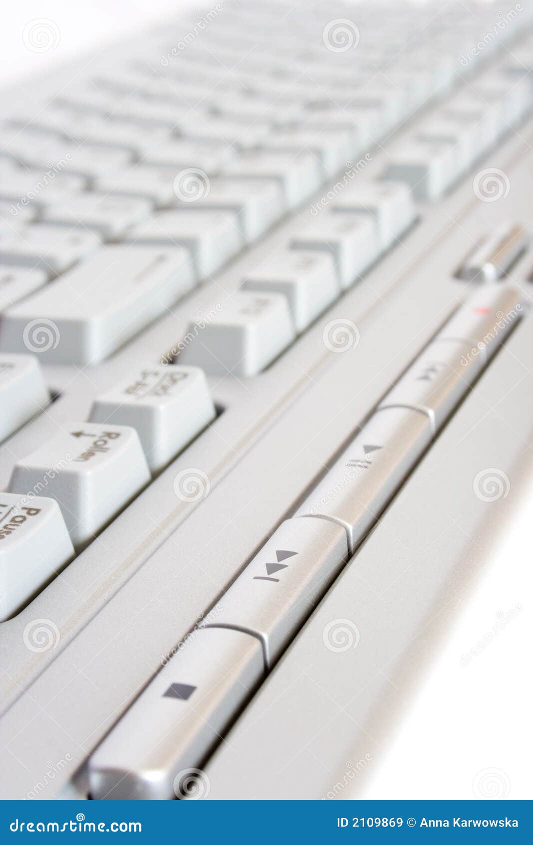 PC keyboard stock image. Image of stop, tool, button, isolated - 2109869