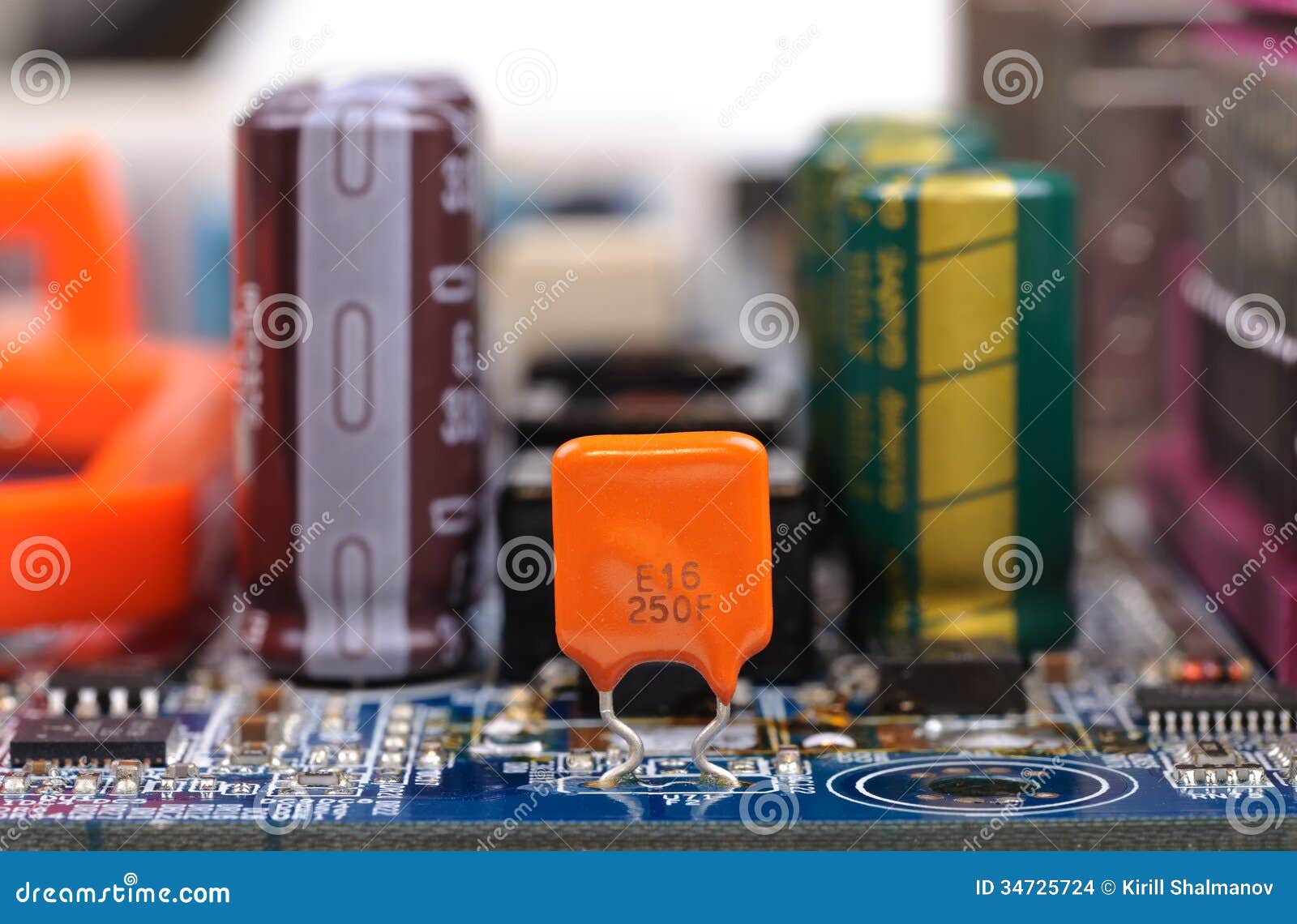 PC Mainboard foto de archivo. Imagen de tarjeta, ordenador - 34725724