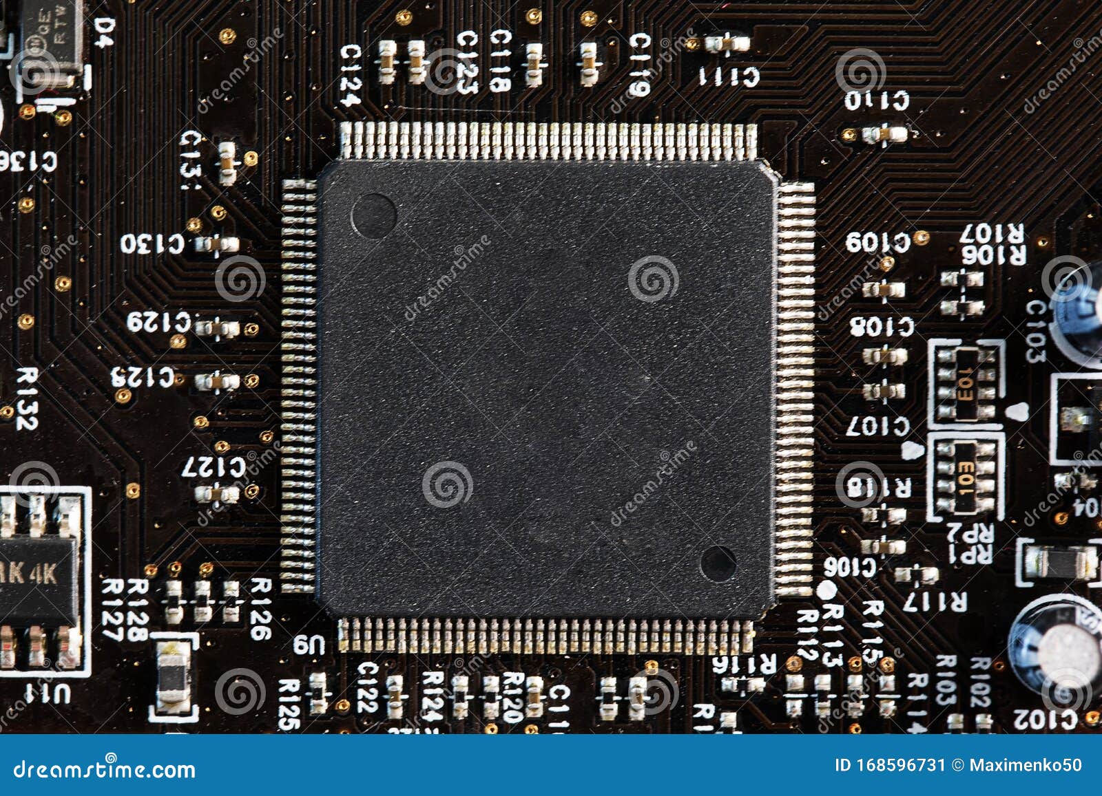PC Microchip. Selected Focus. Integrated Semiconductor Microprocessor ...