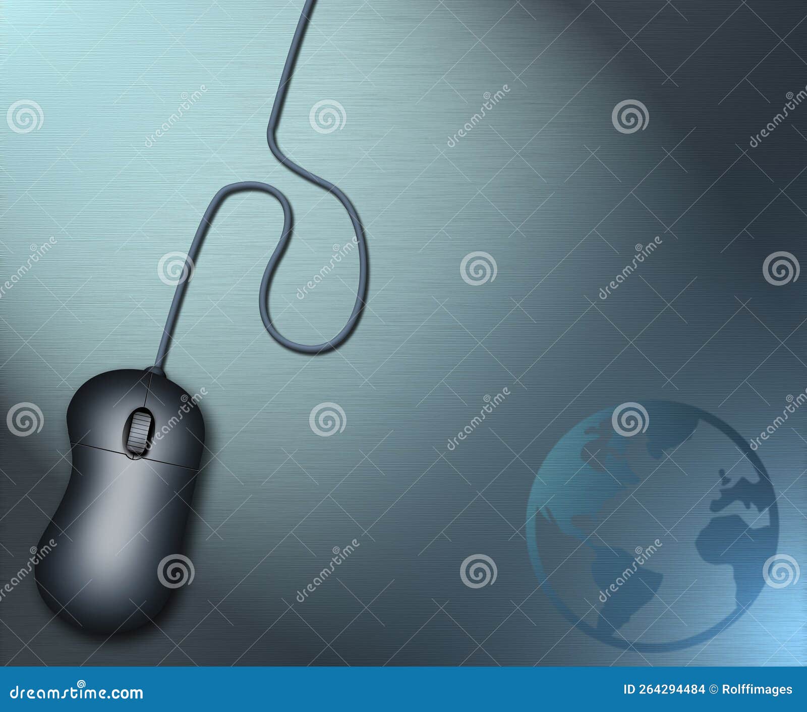 PC mouse concept stock illustration. Illustration of technology - 264294484