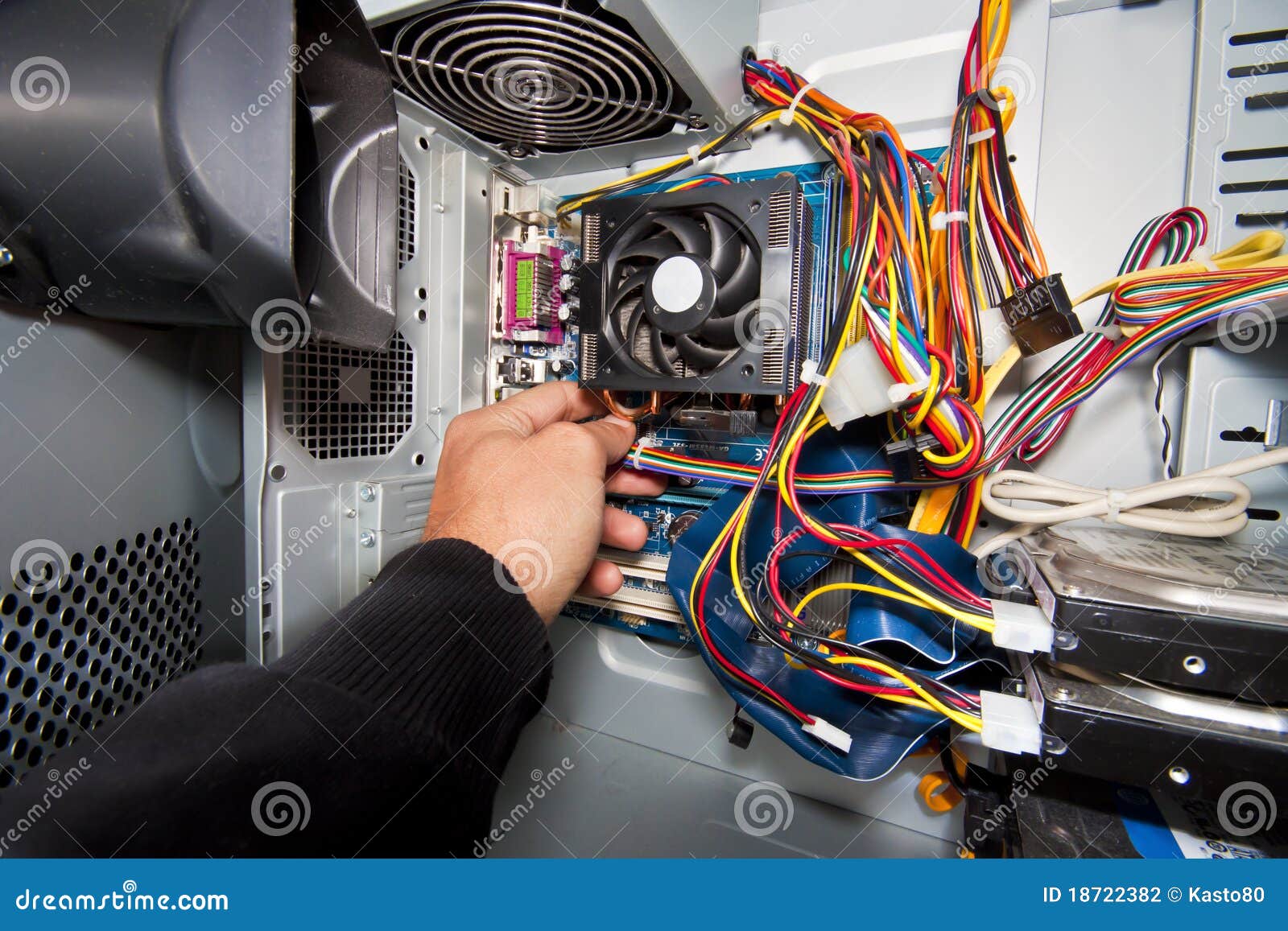 PC service stock photo. Image of engineer, hard, mother - 18722382