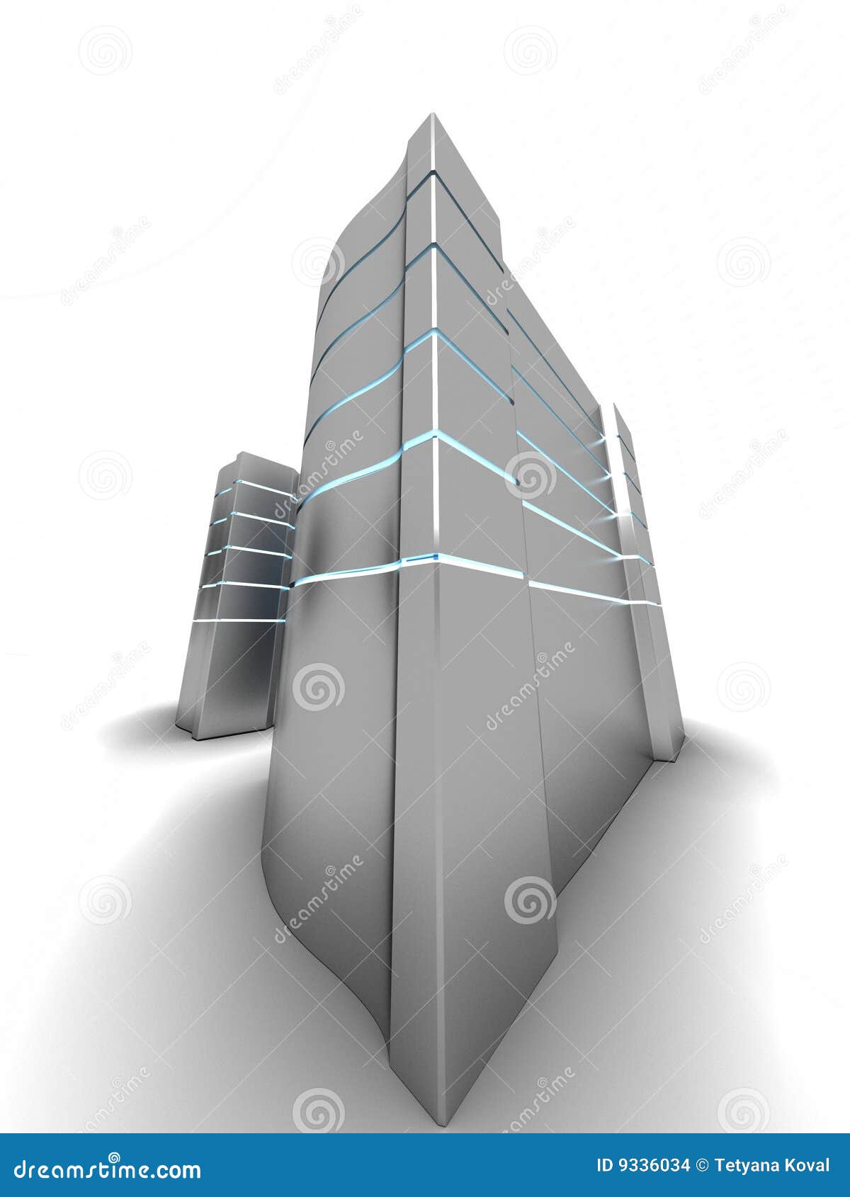 PC Towers Stock Illustration | CartoonDealer.com #9336034