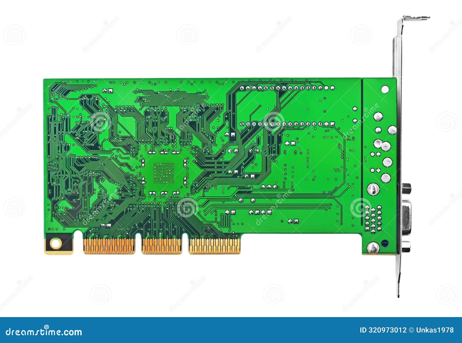 PC video card stock photo. Image of microelectronics - 320973012