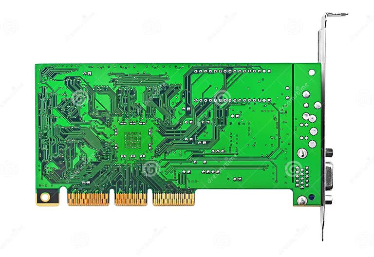 PC video card stock photo. Image of microelectronics - 320973012