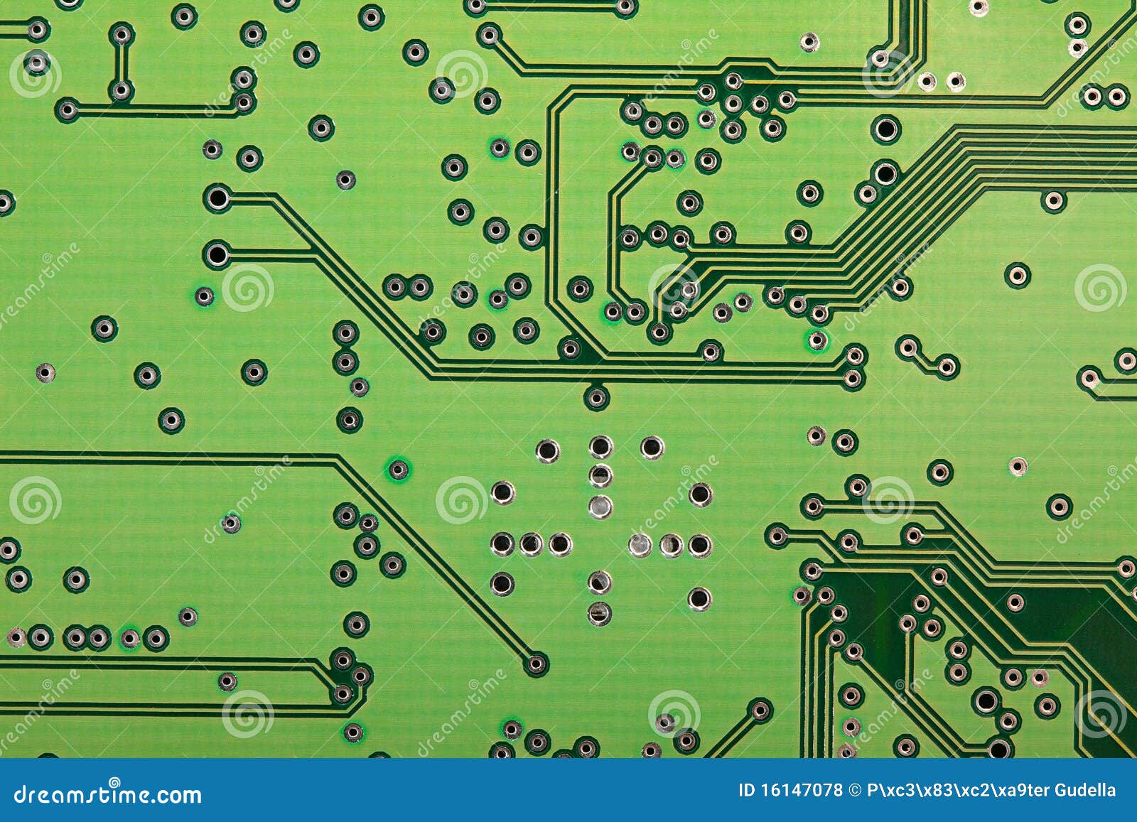 PCB stock photo. Image of closeup, printed, industry - 16147078