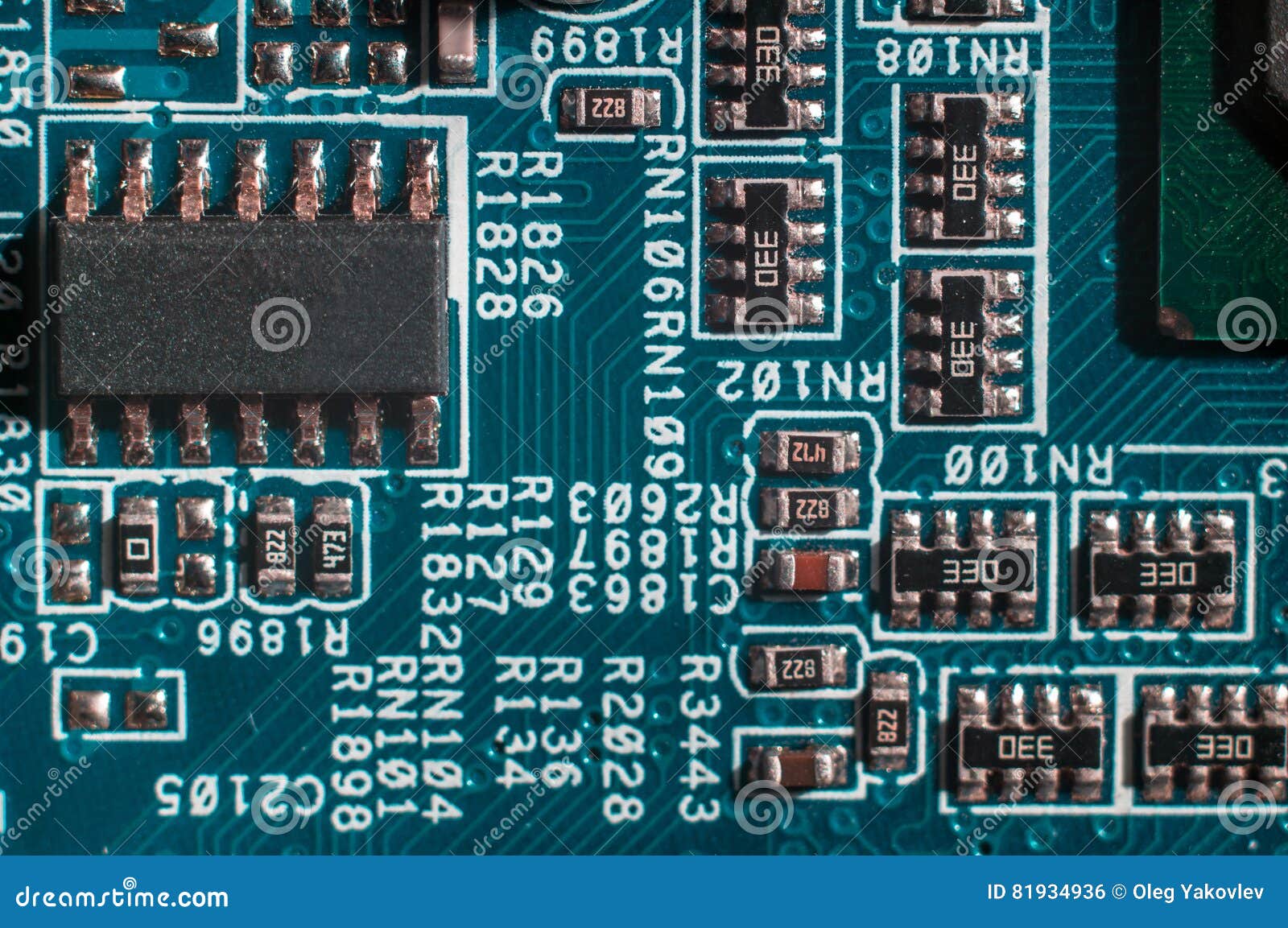 Pcb board semi conductor stock photo. Image of repair - 81934936